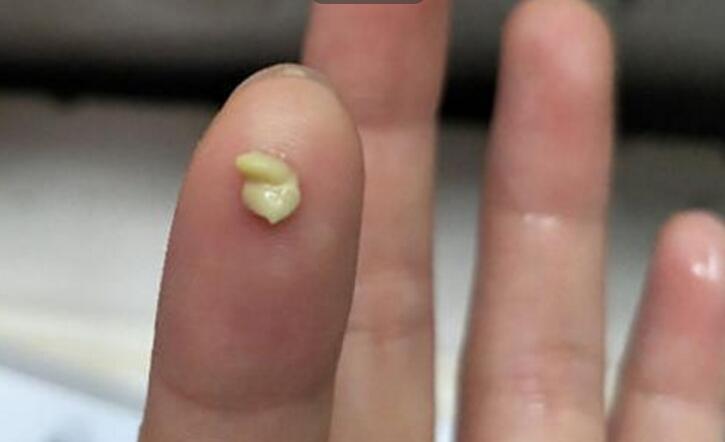 Irregular small particles, very smelly, can't help but want to smell it ...