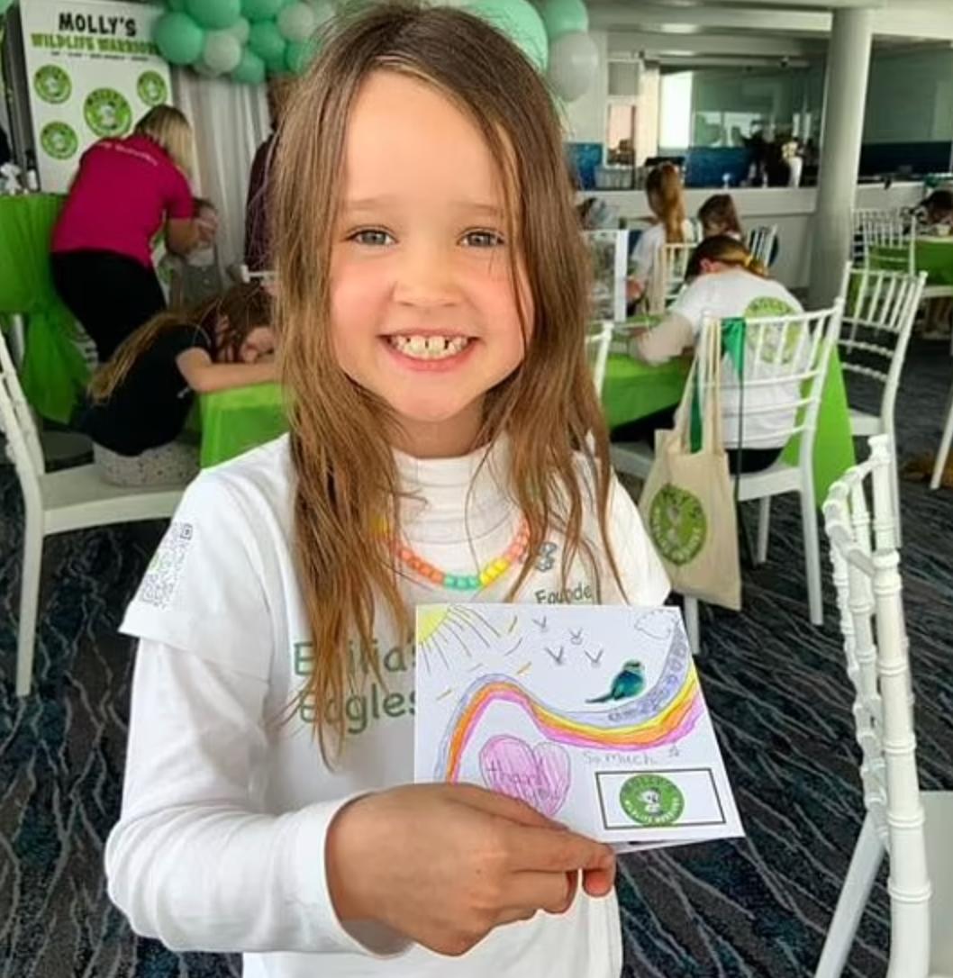 7-year-old Australian "genius" girl attracts the world's attention!The ...