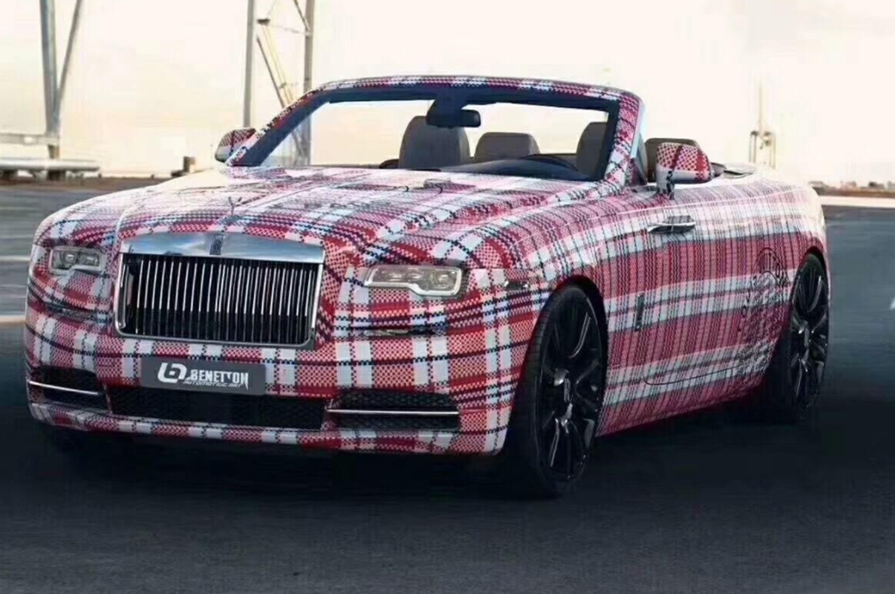 The 9 million Rolls Royce, the guy spent 900,000 refitting, after the ...