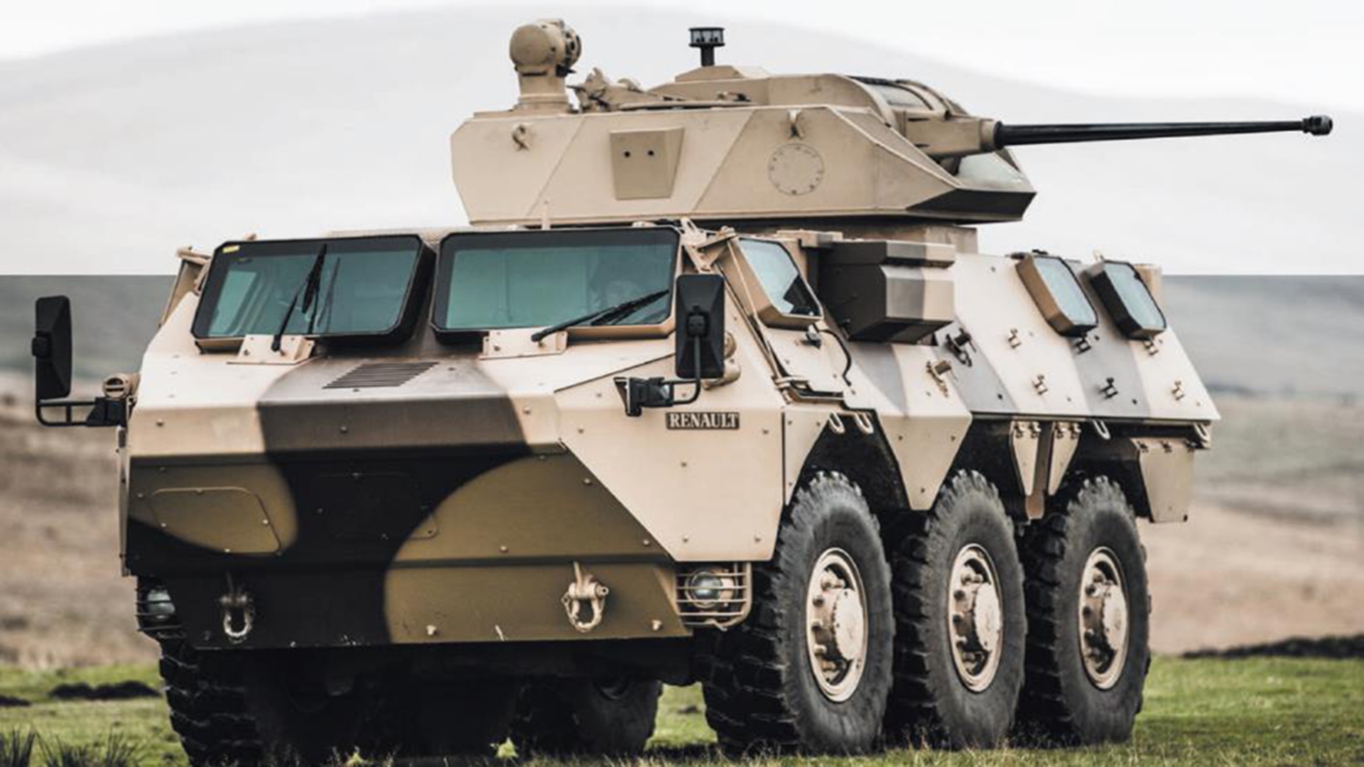 The latest model of VAB is listed in Morocco. The unmanned turret and ...