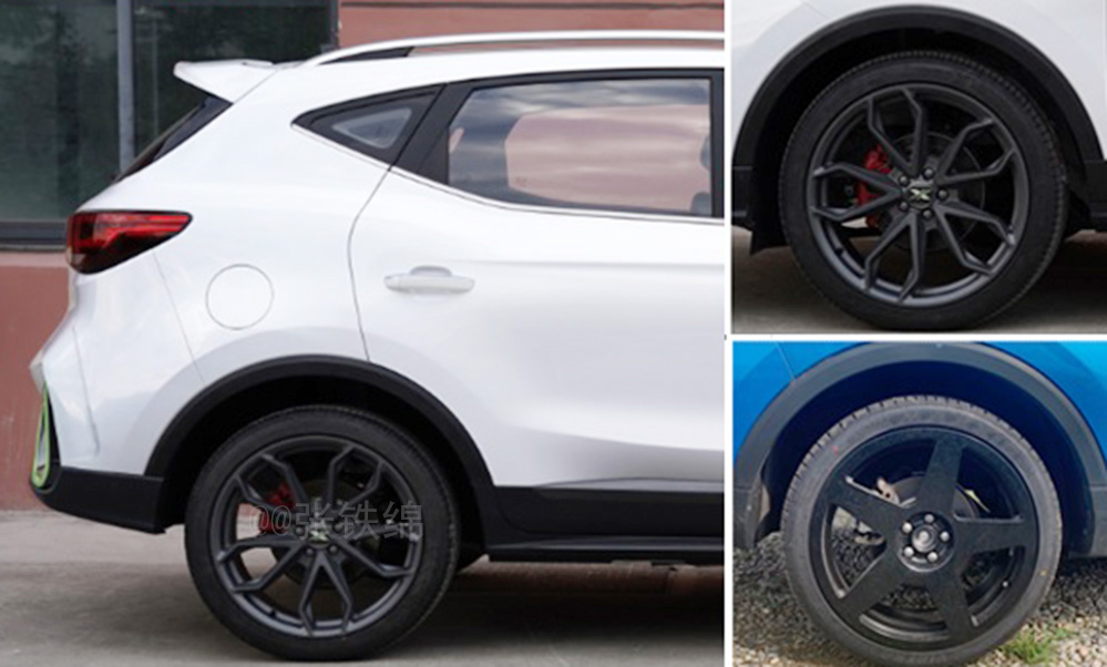 SAIC MG ZS sports version of the real car exposed, looks very ...