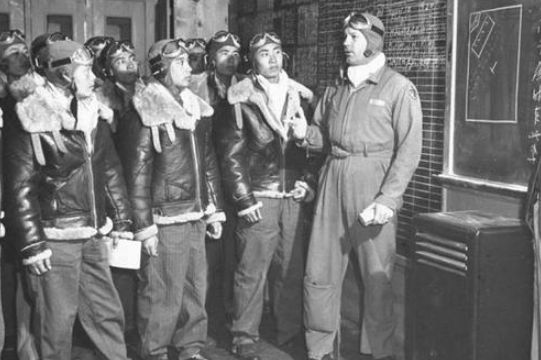 What was the record of the first aerial combat between the Chinese Air ...