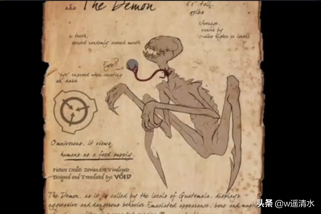 The prototype of the SCP-001 series of proposals. "Eyes" control the ...