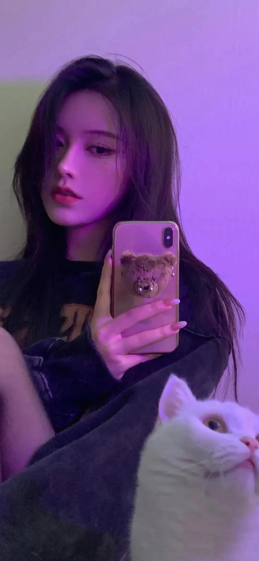 Wallpaper‖ Douyin selfie beautiful girl - iNEWS