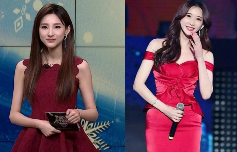 CCTV "Lin Chiling" is back! Wearing a V-neck, the host has a hot body ...