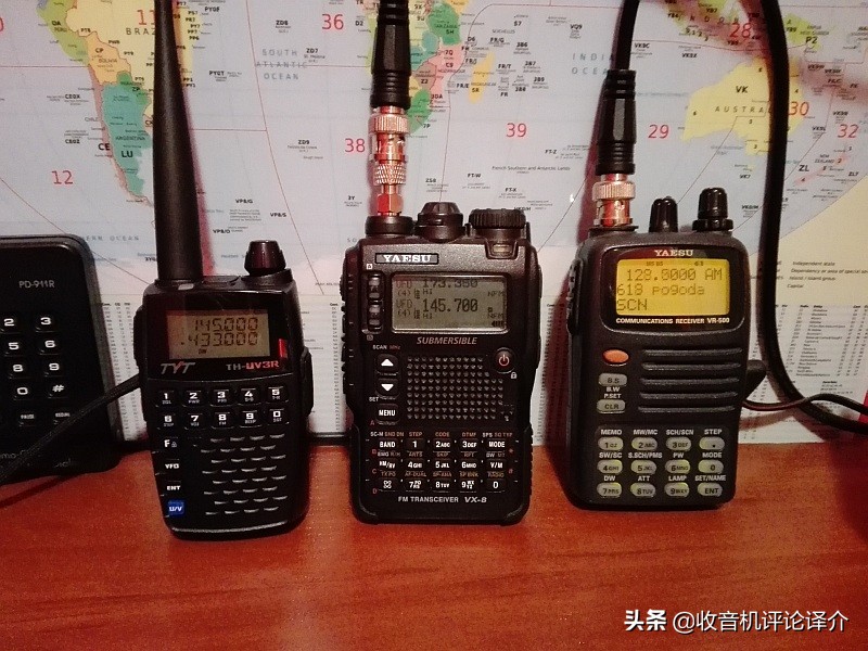 One machine travels the world, Yaesu VR-500 broadband receiver/radio ...