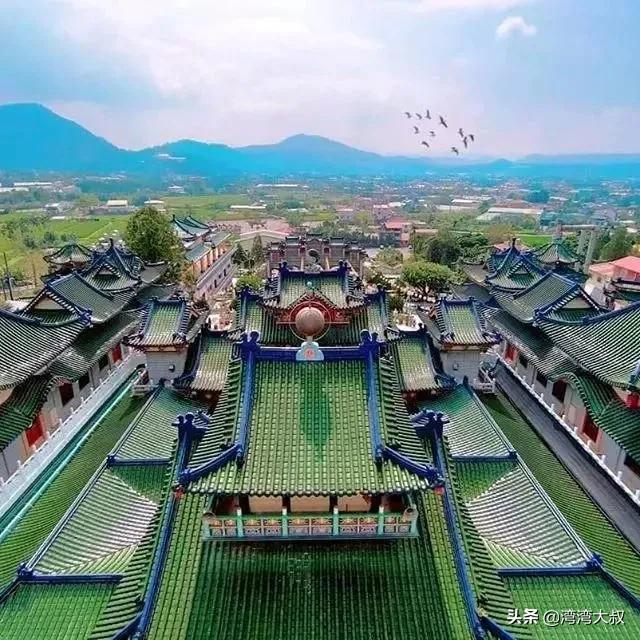 Such as the ancient costume drama Dajing Qingwa Temple is magnificent ...