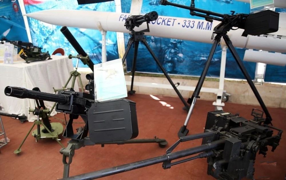 The domestic 02 type anti-aircraft machine gun was exported to Iran ...