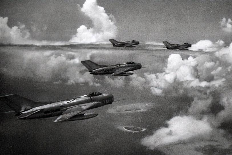 In an air battle on Hainan Island in 1965, the Chinese Air Force ...