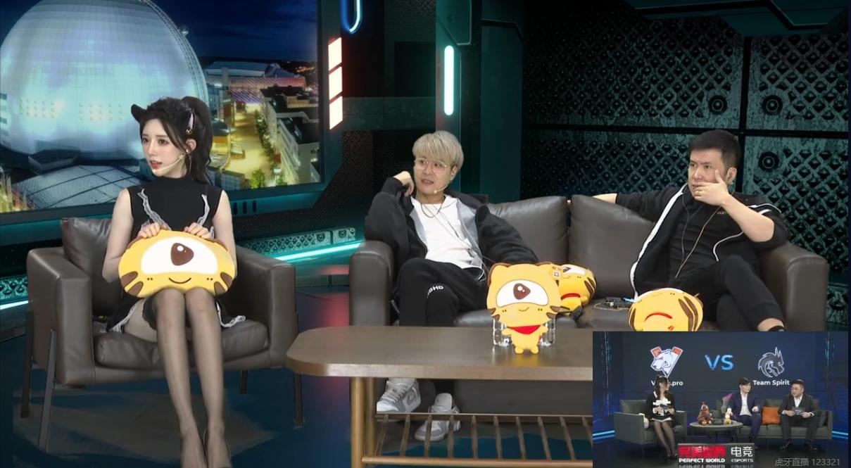 Tyloo added the game and lost the Major, Lubao cat outfit super top wear, sitting on csboy two ...