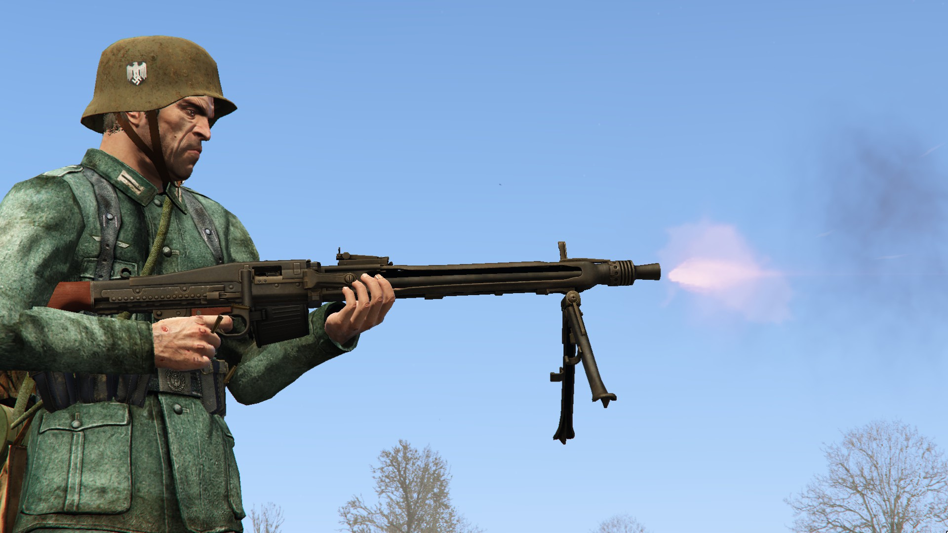 During World War II, "Hitler's Chainsaw" traveled far and wide to China ...