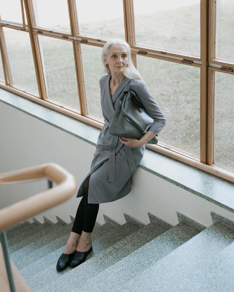 Very stylish grandma: even young people have a lot to learn from her ...