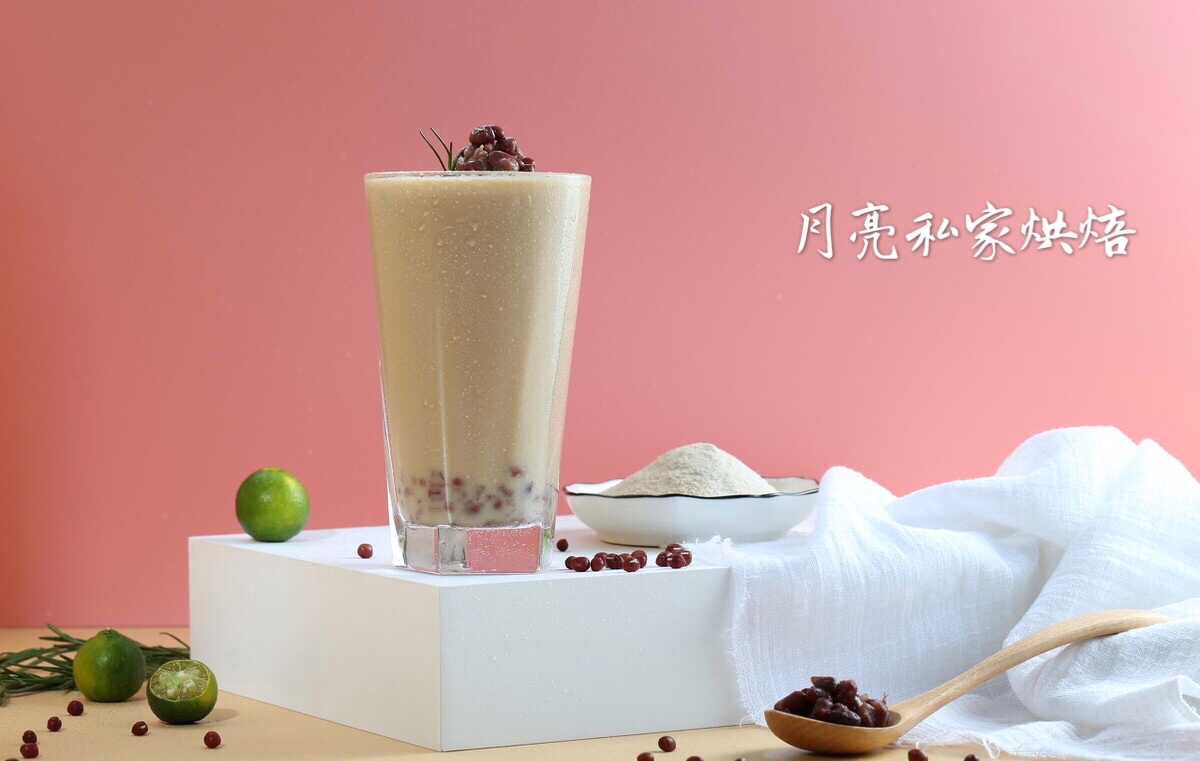 Red bean caramel milk tea, teach you to make it at home, the method is ...