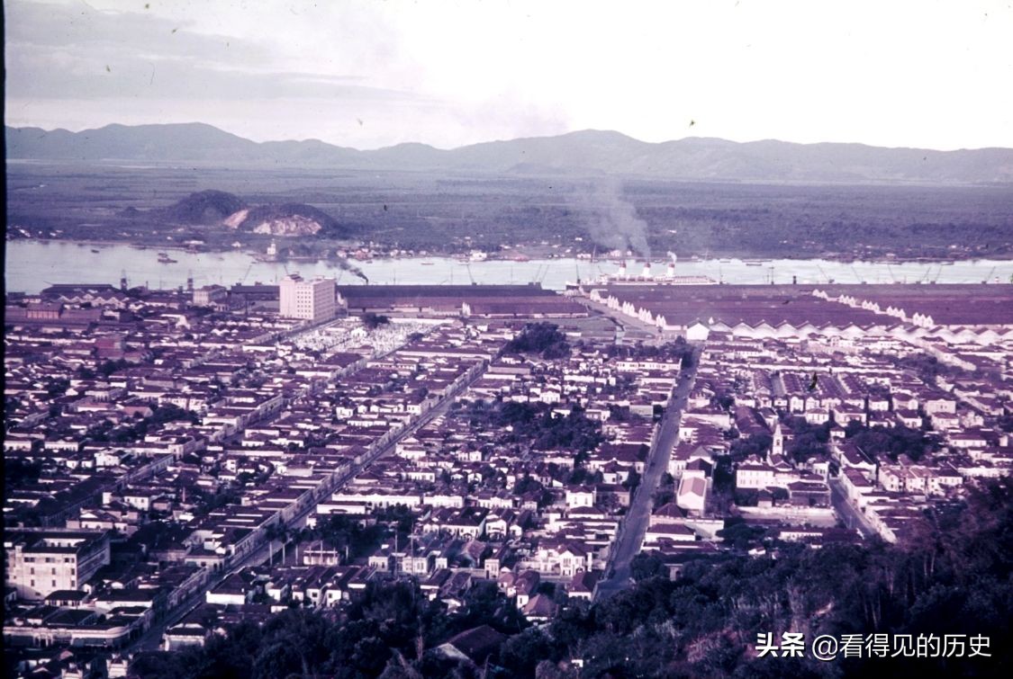 Colored old photos. Brazil's cities in 1938 were so beautiful. I didn't ...