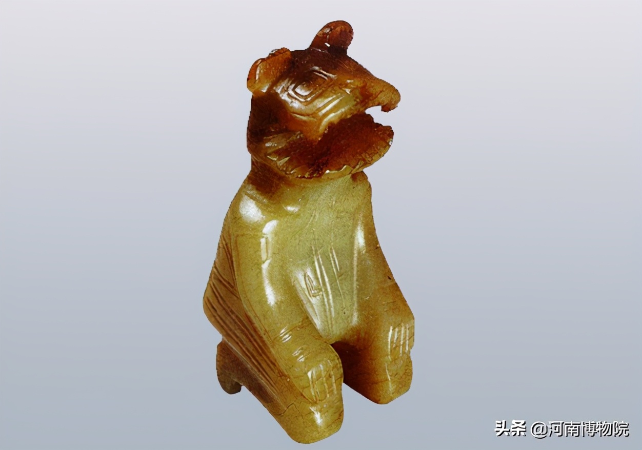 [National Treasure Appreciation】Jade tiger-shaped sitting portrait - iNEWS