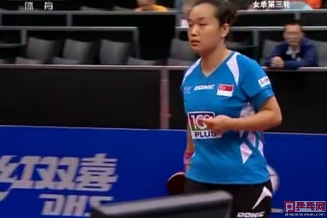Singapore women's team No. 4 Sun Beibei, Rotterdam World Table Tennis Championships and Guo Yan ...