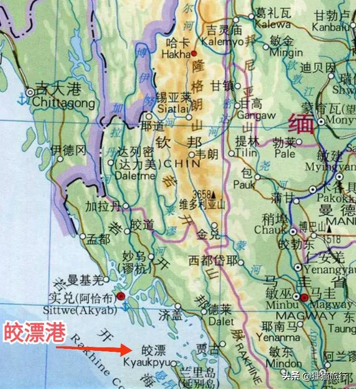 Kyaukphyu Port is located on Langley Island, Myanmar's largest island ...