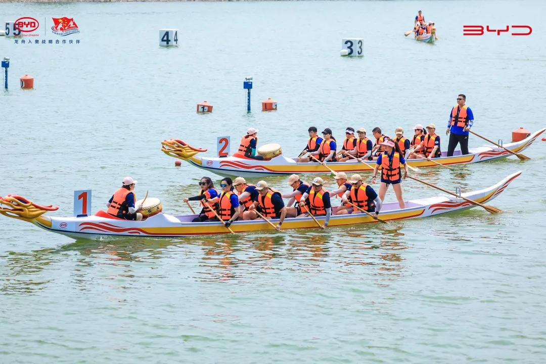 The Chinese dragon boat finally reached the Olympic Games from the ...