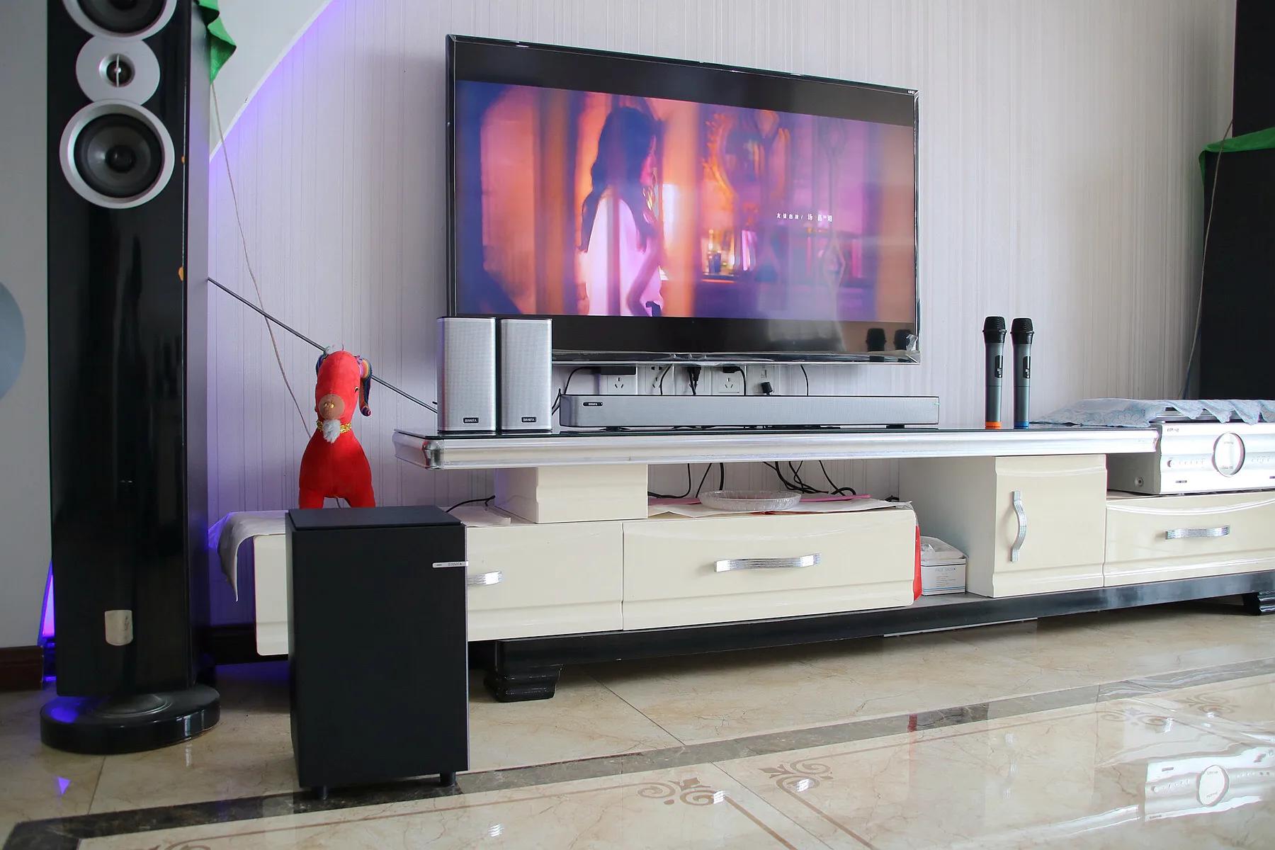 You can also enjoy the fun of karaoke at home, this wireless karaoke ...