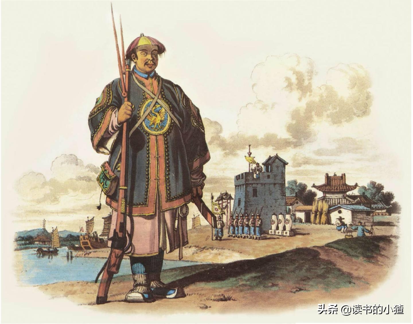 The lie of the Qing Dynasty suppressing firearms: Dai Zi invented the ...