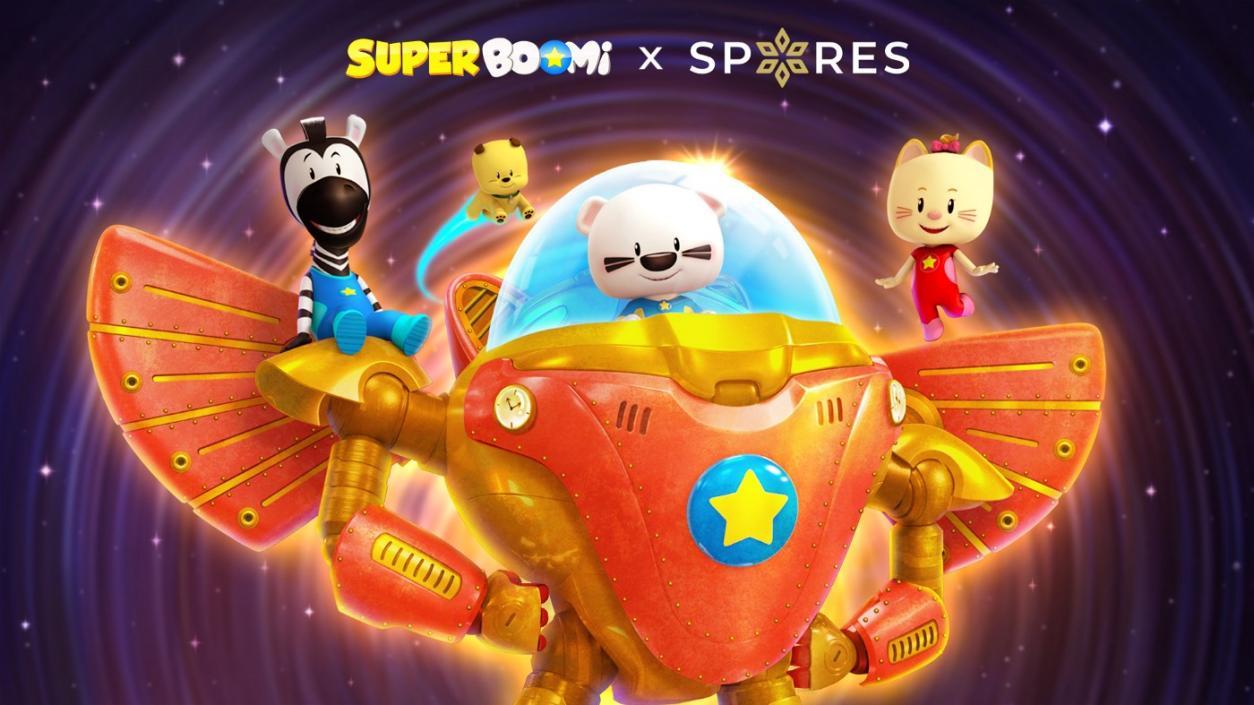Popular anime IP "Super Bear Bufan" and Spores Network to cross-border ...