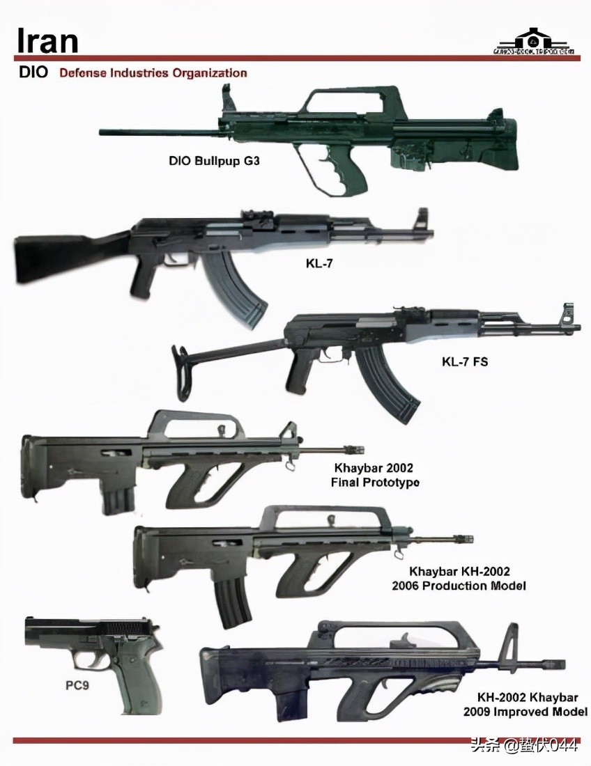 Iran KL7 series assault rifle - iNEWS
