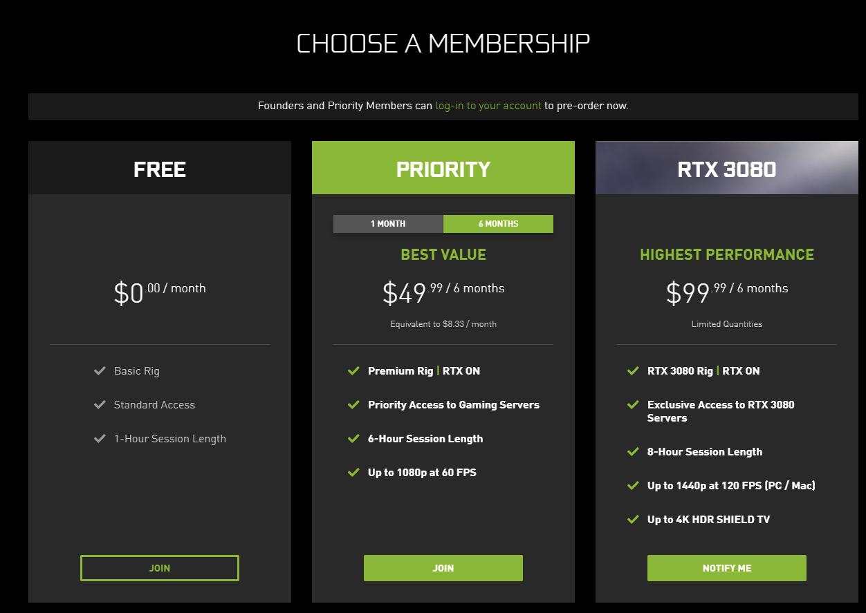 Is this a bargain?Rent a GFN RTX 3080 cloud graphics card for $99 for ...