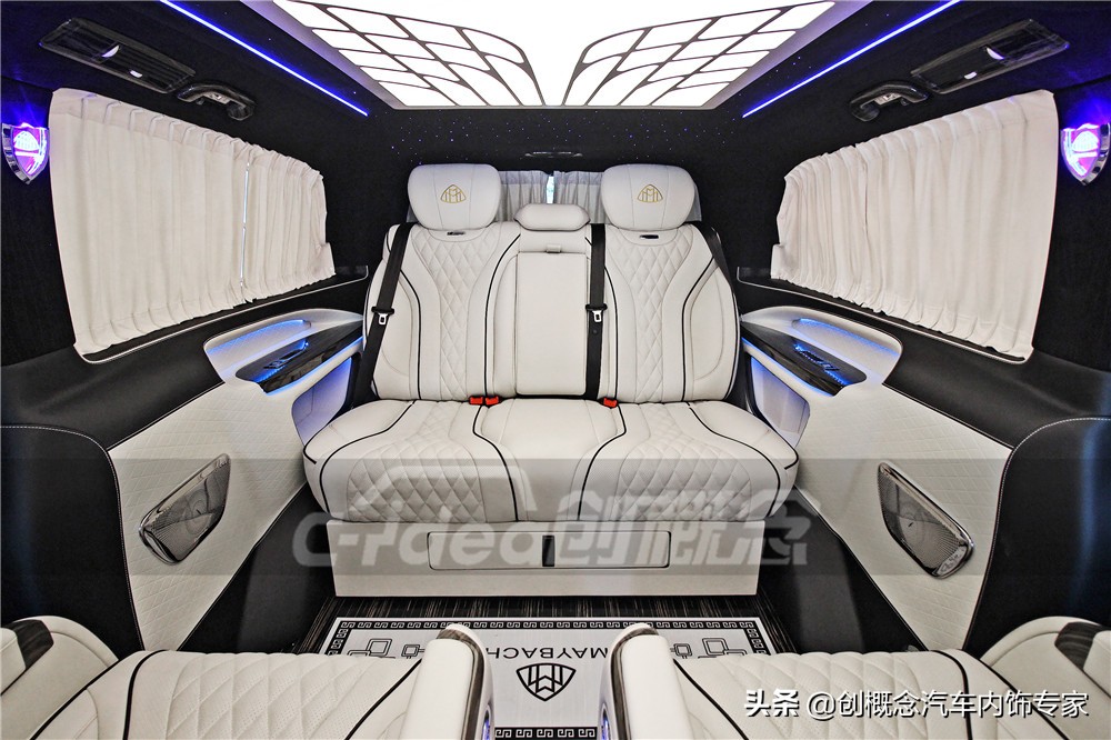 Mercedes-Benz Vito's personalized interior upgrade, aviation seat ...