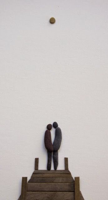 23 DIY stone craft creative paintings, art and warmth - iNEWS