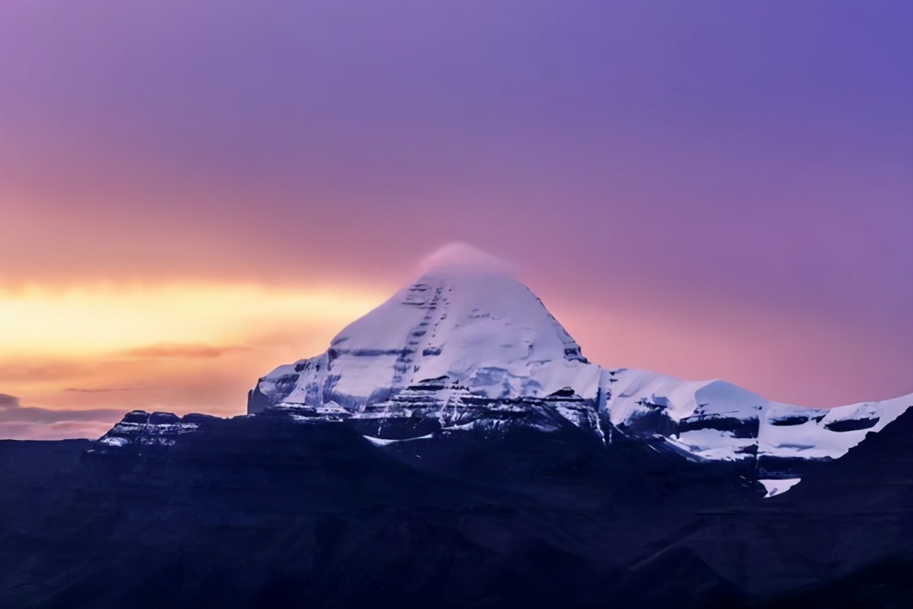 The Pyramids of Tibet: Mount Kailash, majestic and magnificent, has a ...