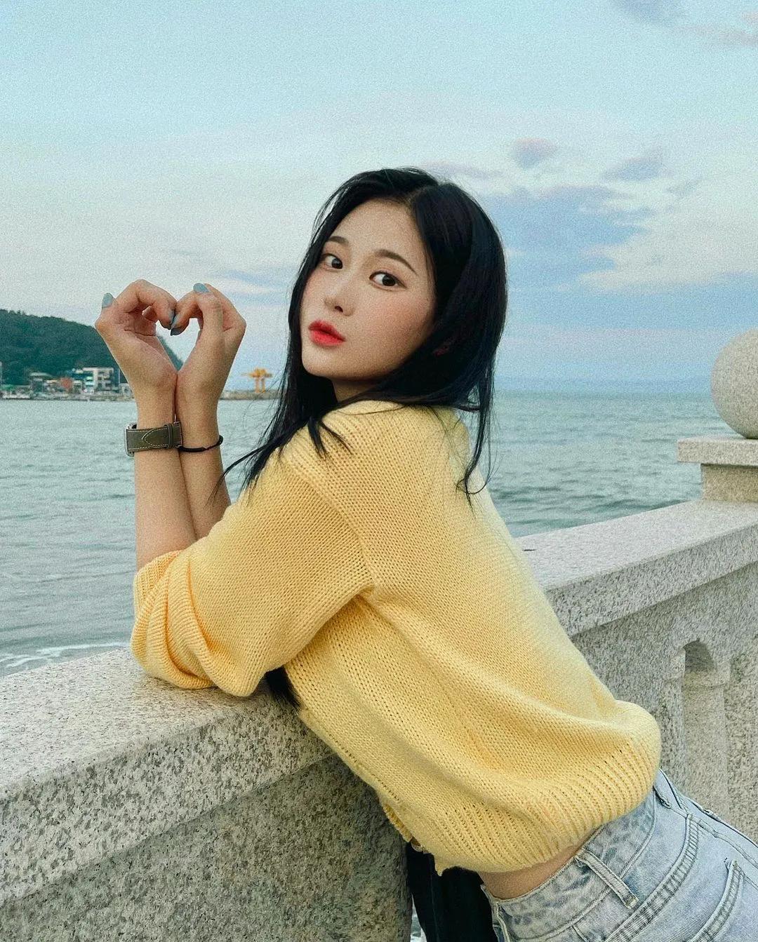 South Korean model Jiwon, Gu Pan is radiant and sultry - iMedia