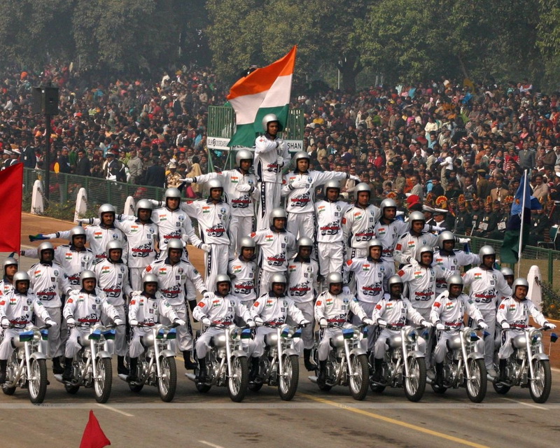 Invincible! Indian Army Motorcycle Show Team - iNEWS