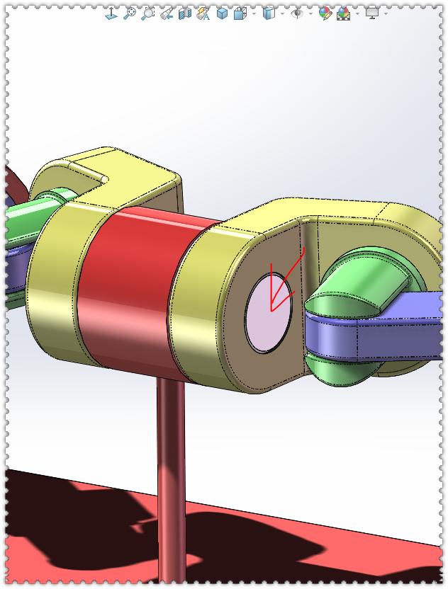 Symmetrical angle transmission device made with SolidWorks - iNEWS