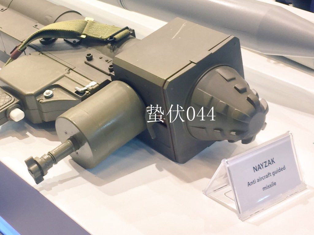 The Red Arrow 8 anti-tank missile and the Flying Crossbow 6 anti ...