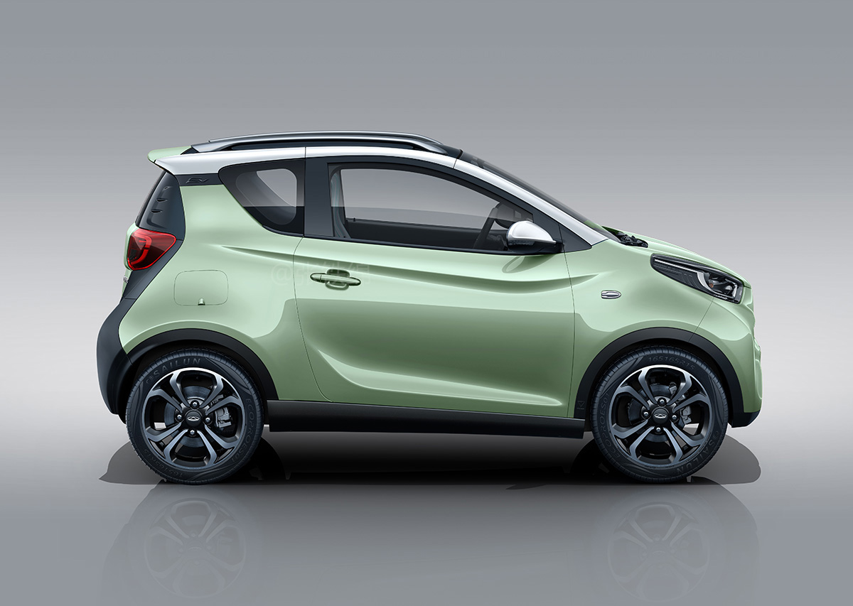 Chery Ant new model will be launched, three doors, four seats, dual ...
