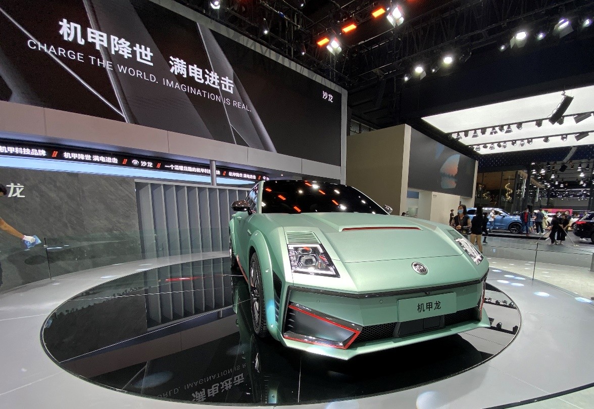 Recast the glory of a muscle car?Salon Motor's first Mecha Dragon broke ...