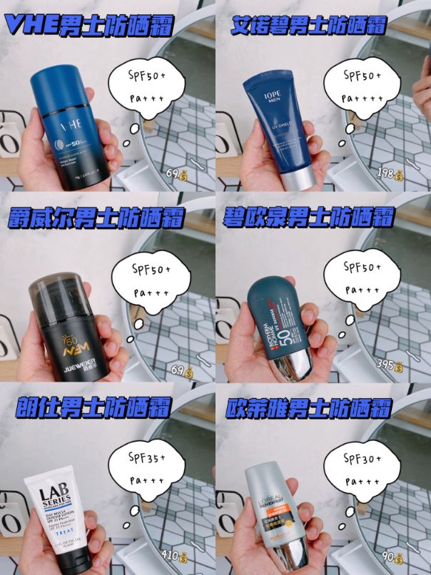 Oil skin boys self-use sunscreen?? Oil control sunscreen black men's ...