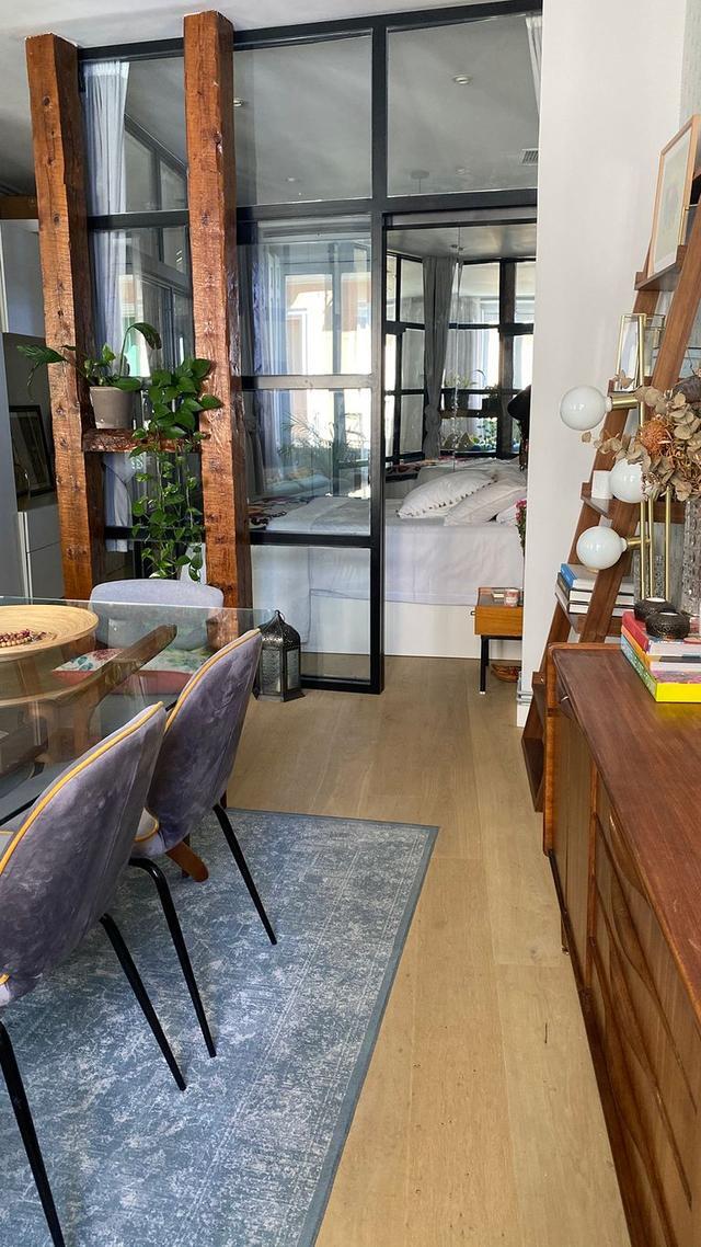 The hostess renovated 69 square meters by herself, and the garden and ...