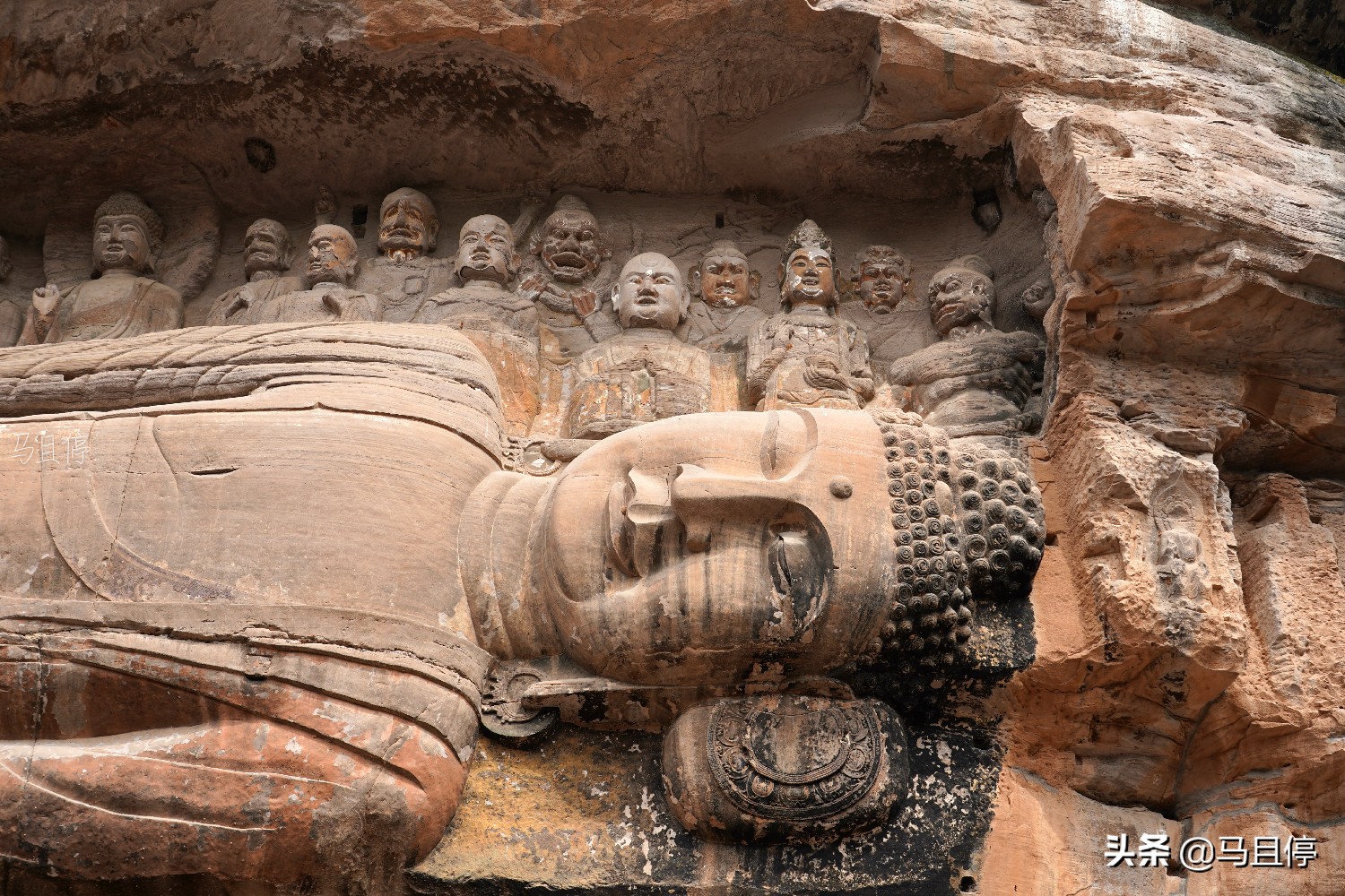 There are 200 grottoes in Anyue, Sichuan. This stone carving surprised ...