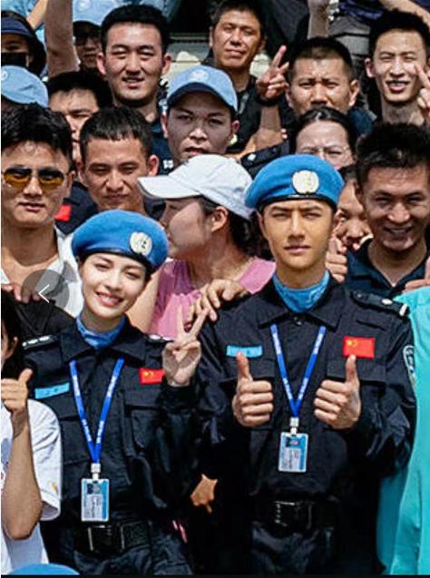 Liu Weiqiang's "Peacekeeping Anti-Riot Team" is completed, Huang Jingyu ...