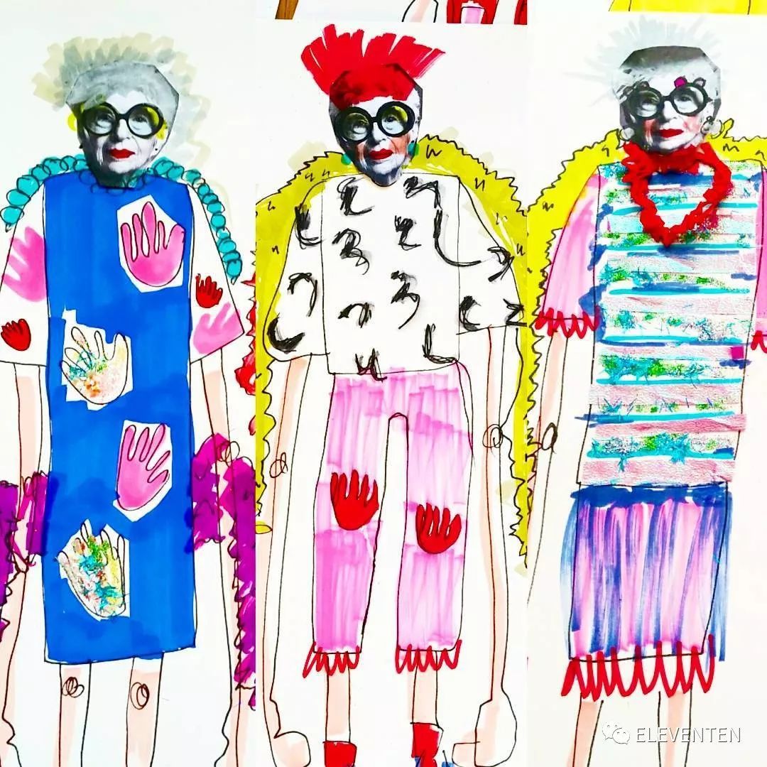 Fashion illustrator's grotesque aesthetics, painted like this, Saint ...