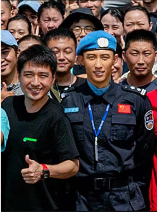 Liu Weiqiang's "Peacekeeping Anti-Riot Team" is completed, Huang Jingyu ...