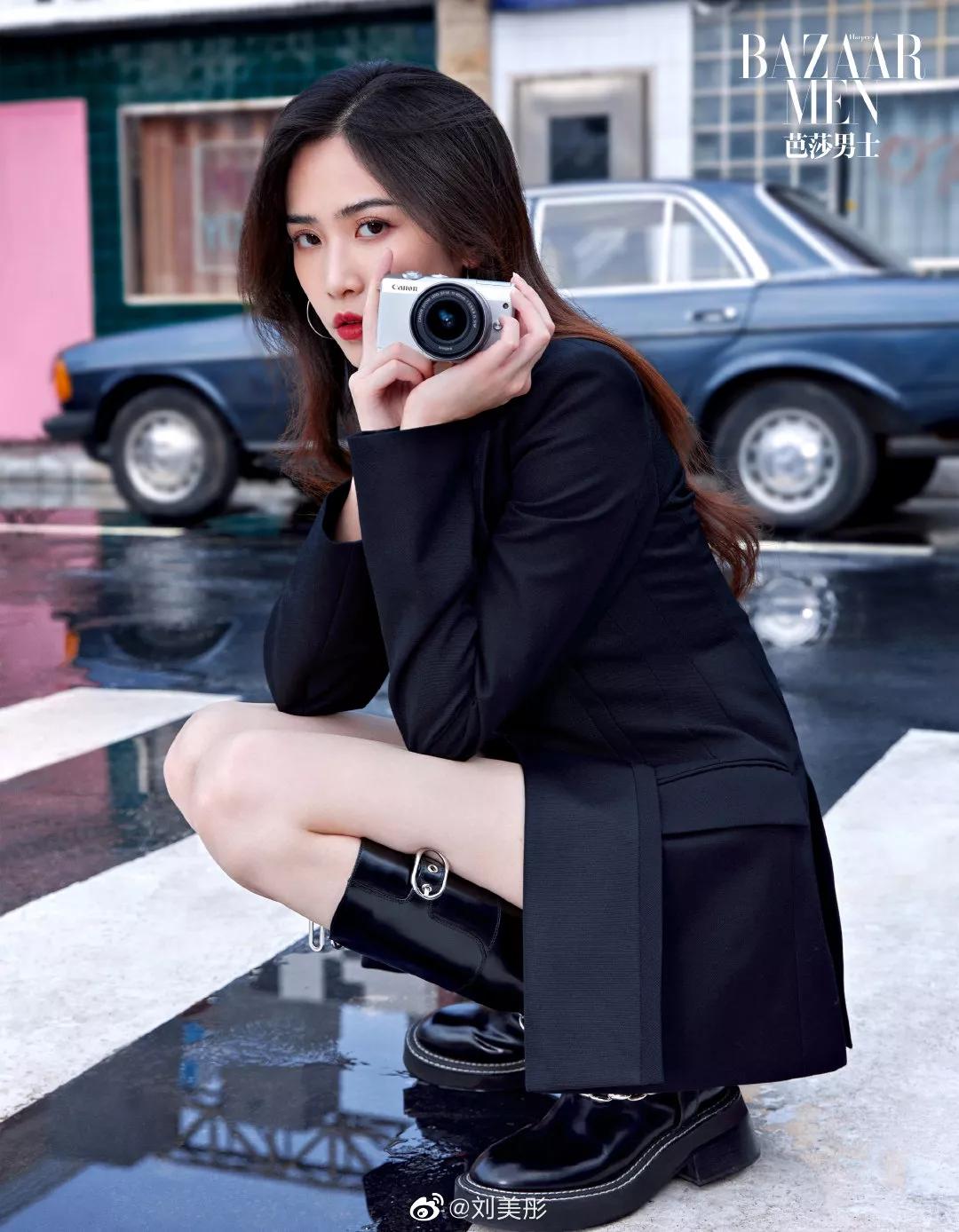 Liu Meitong with long legs is hard to distinguish between male and ...