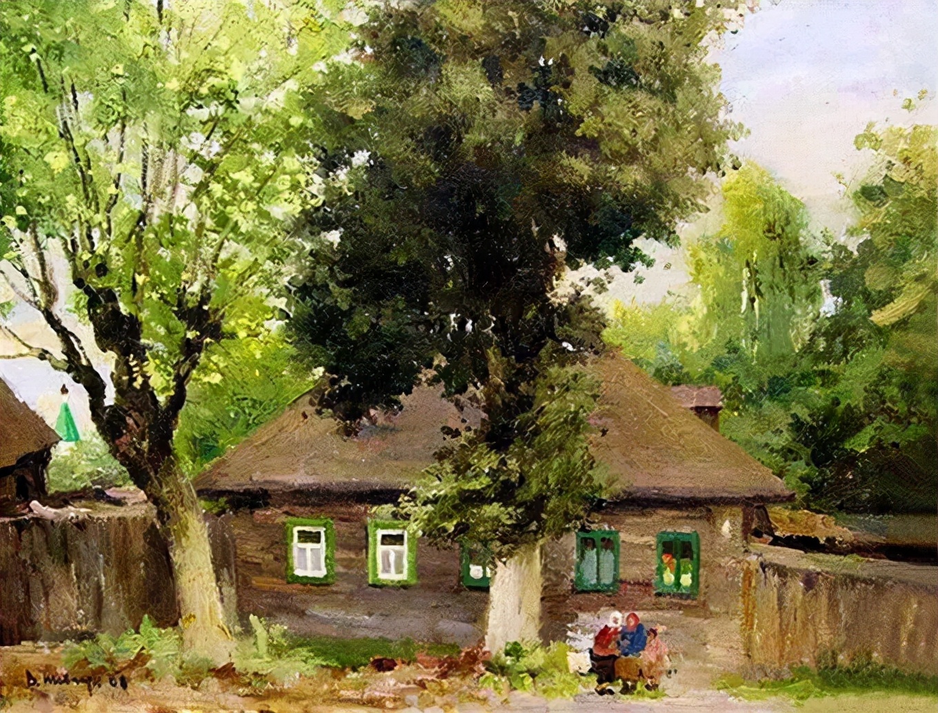 Lieutenant Art: This Ukrainian painter Anatoni's landscape oil painting ...