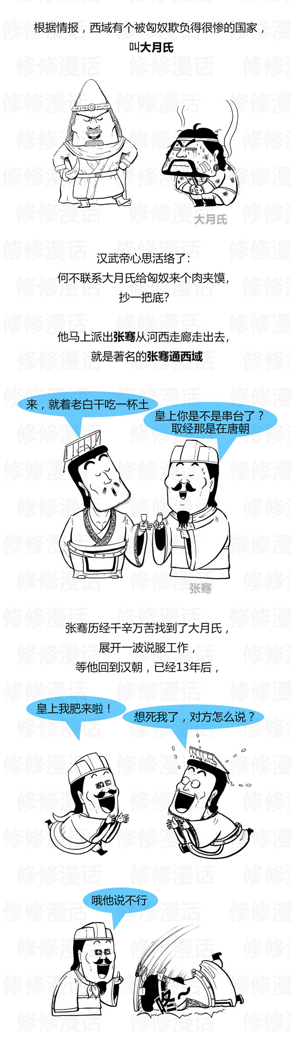Emperor Wu of the Han Dynasty, Wei Qing, and Huo Qubing did not speak ...