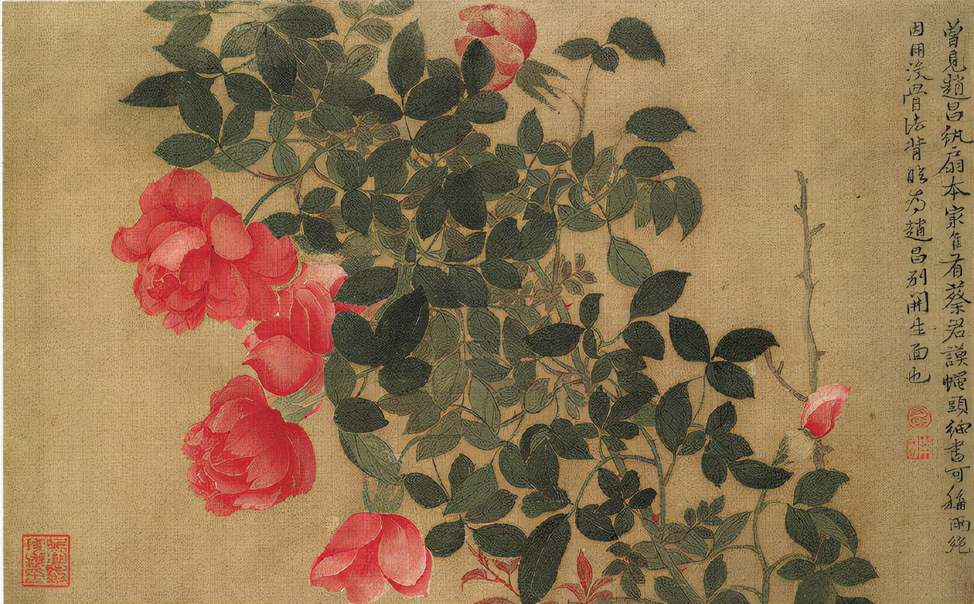 Yun Shouping Flower Picture Appreciation: A piece of 35 million pieces ...