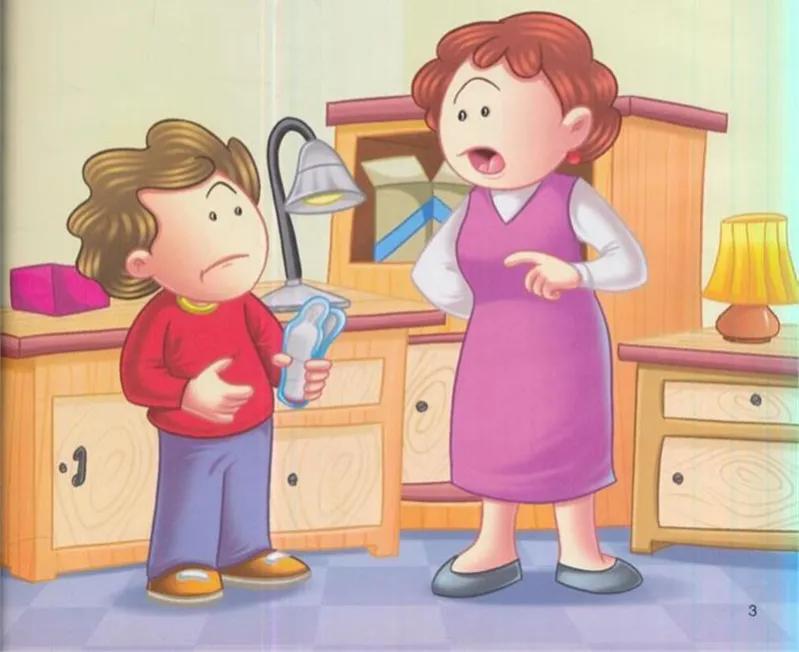 Let children know that they don't touch other people's things without ...