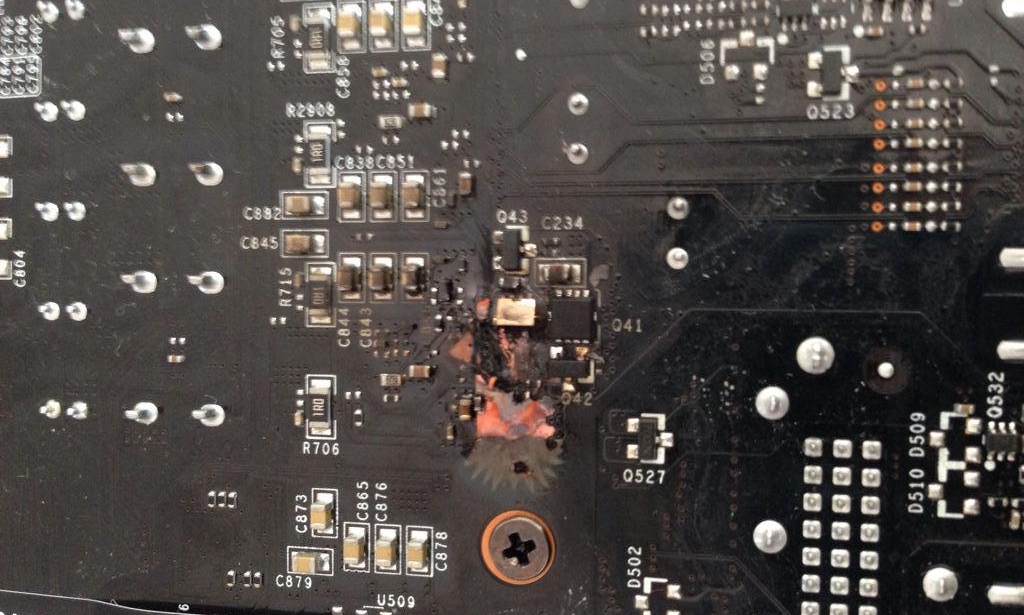The graphics card can really burn - iNEWS