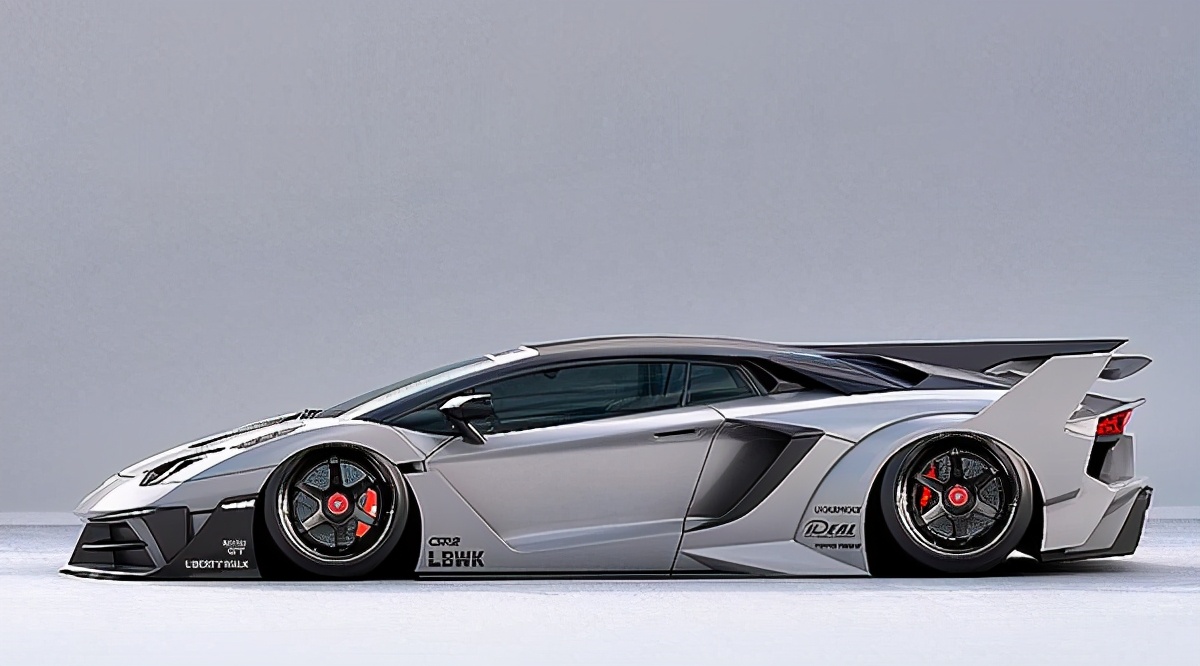 Japan's two-dimensional style, known as the top wide-body Lamborghini ...