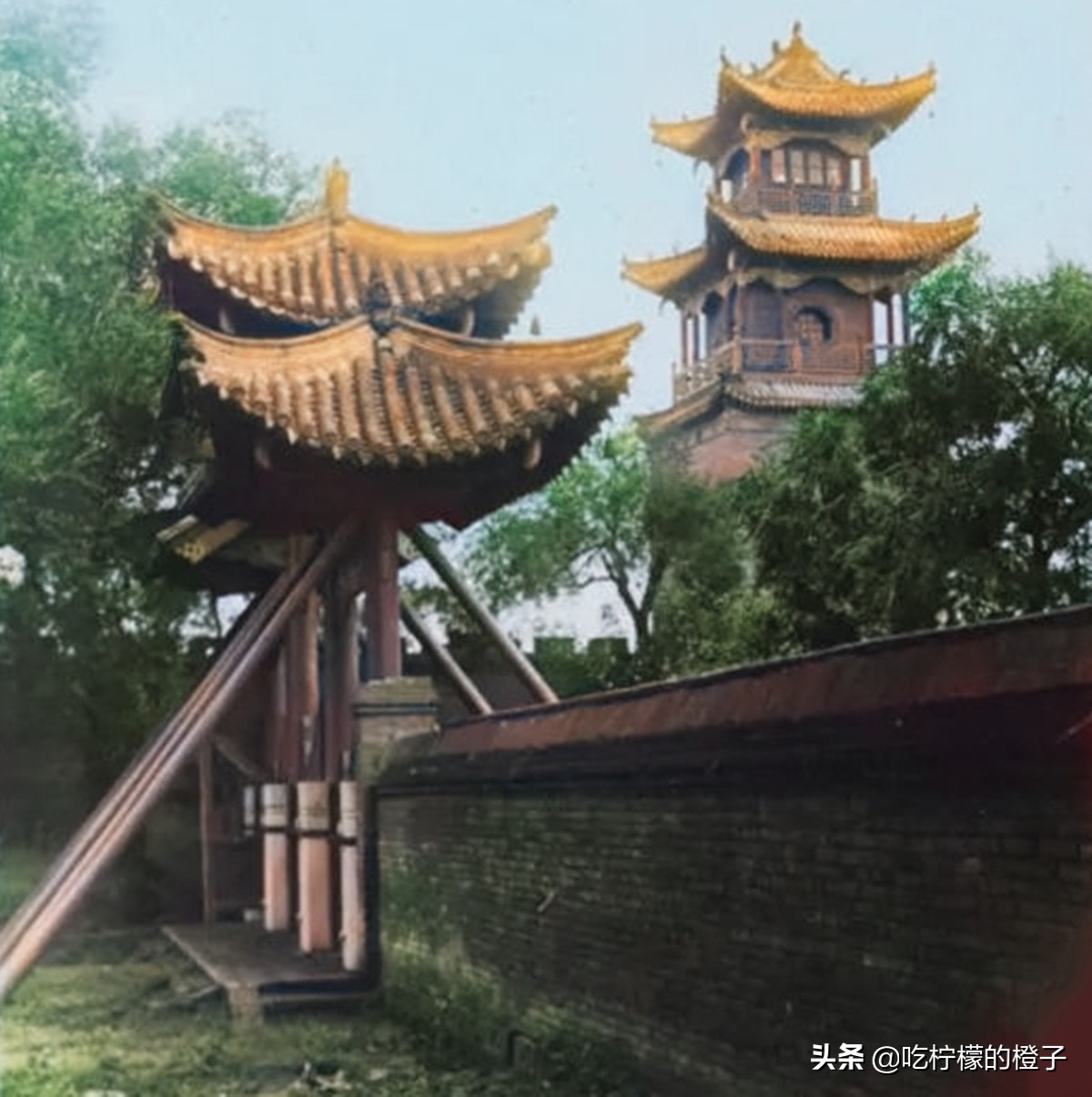 Old photo: Qiqihar in 1931, the thick and rough ancient city of Bukui ...